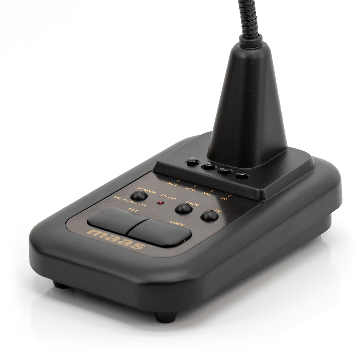 MAAS KSM-5000 Tischmikrofon mit Kompressor und Sonderfunktionen für CB ...